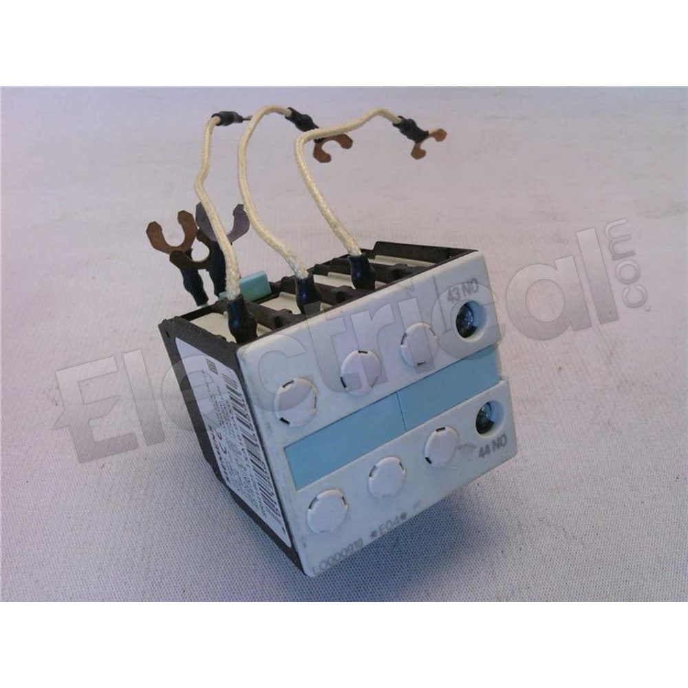 Siemens 3RH1921-1XA10-0AX0 Contactor And Motor Starter Auxiliary Motor ...