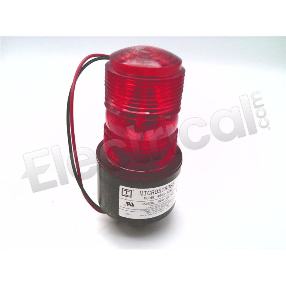 490S-1280-RED Tomar Strobe Light Lighting