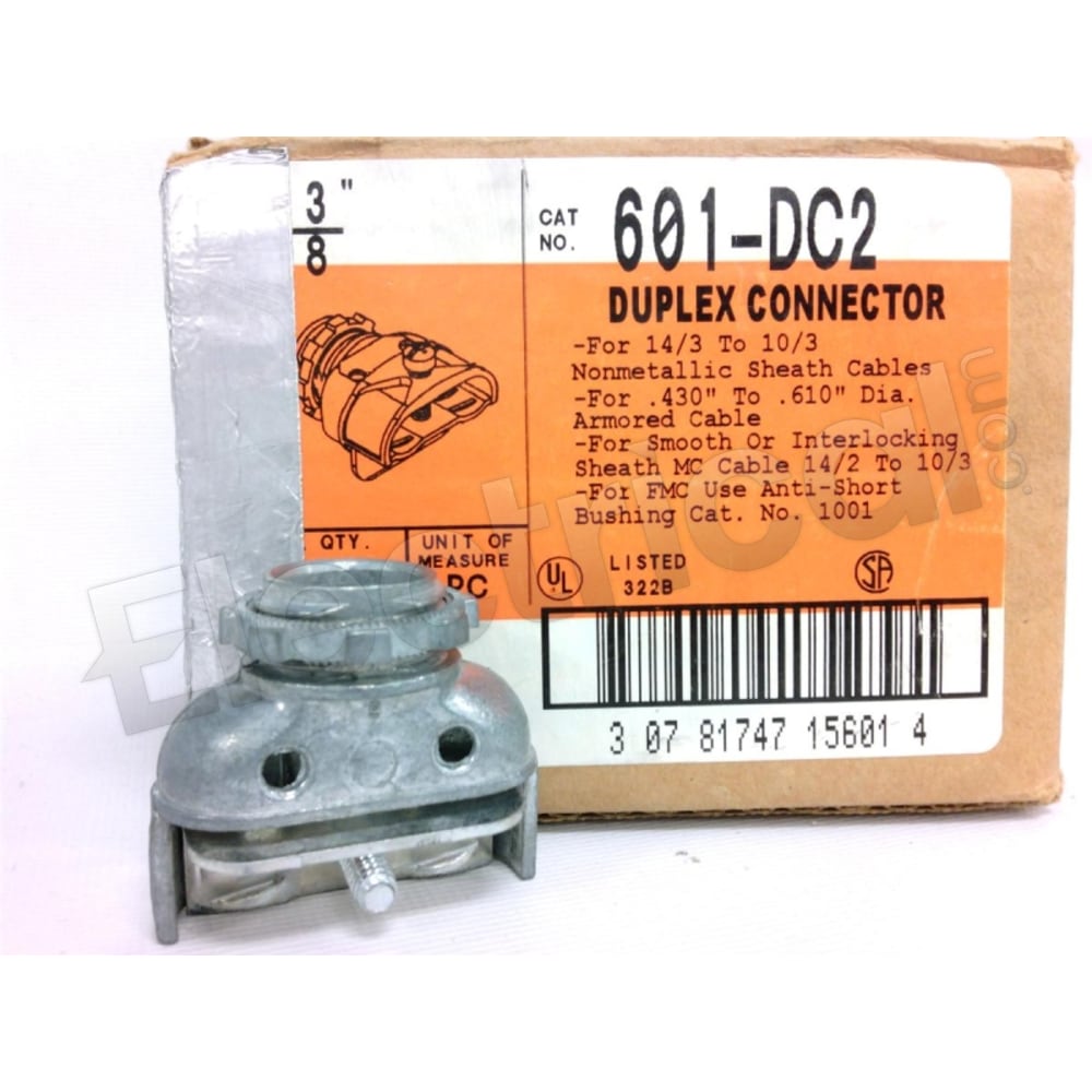 601-DC2 Bridgeport Fitting Electrical Product