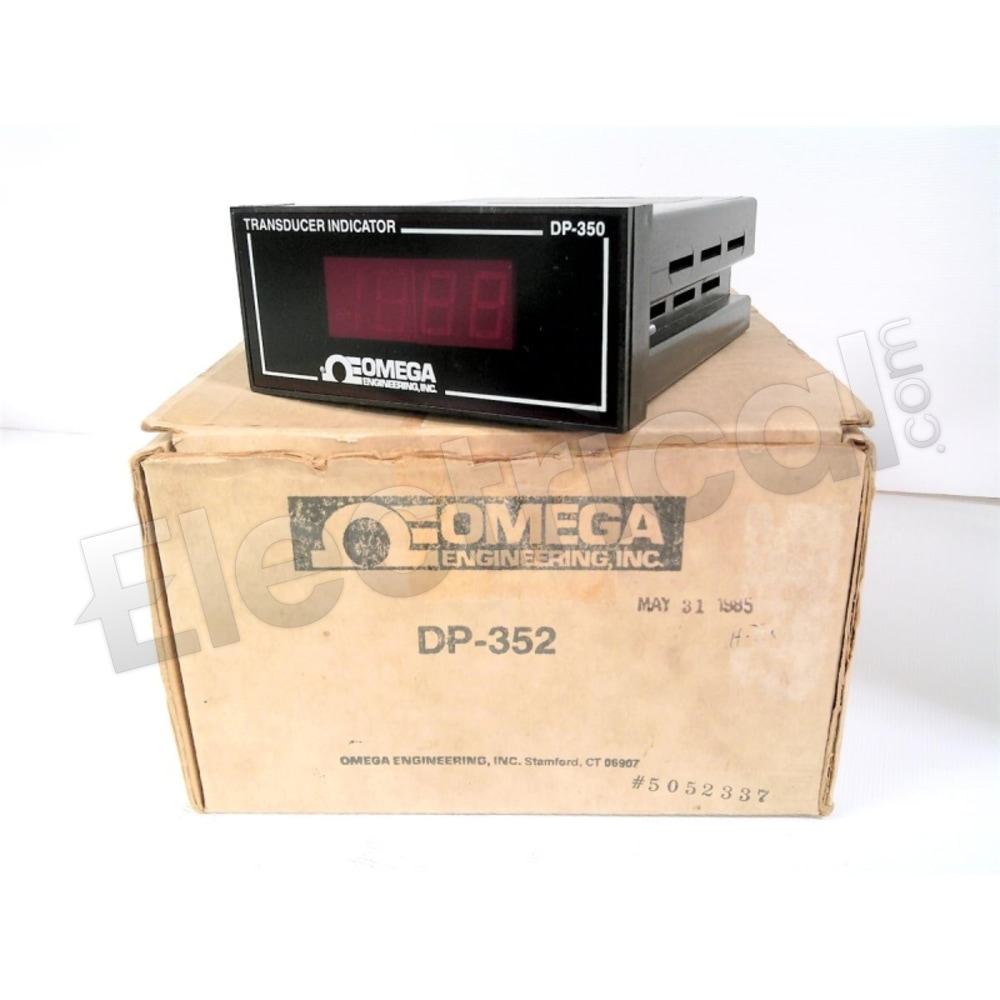 Omega Engineering DP-352 Indicator/Display Automation