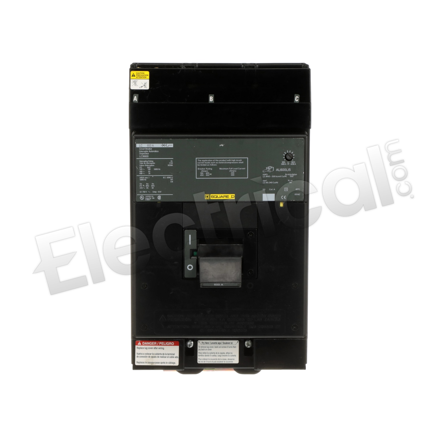 LC36600 - Square D - Molded Case Circuit Breakers