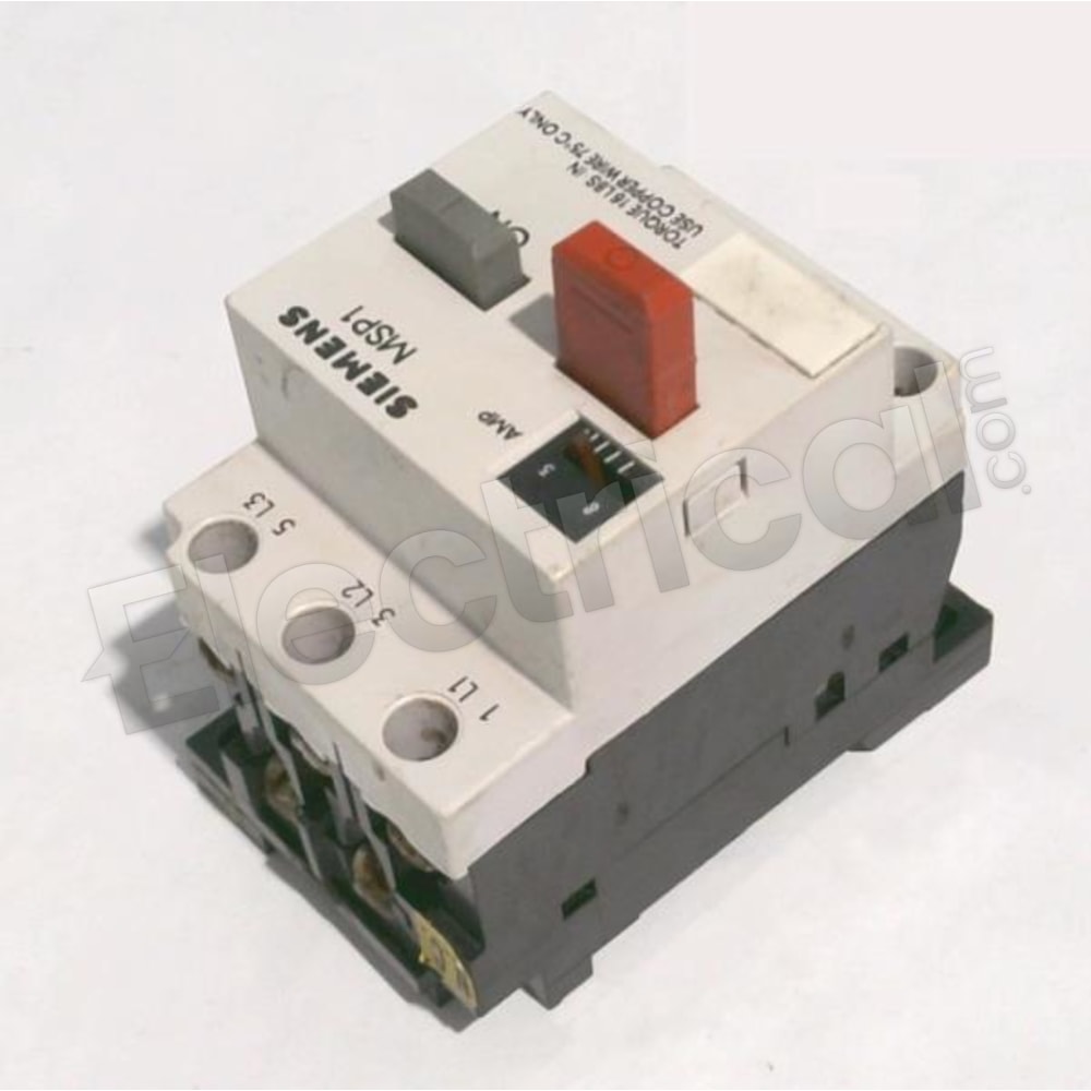 Siemens MSP10MA11 Motor Starter Motor Control