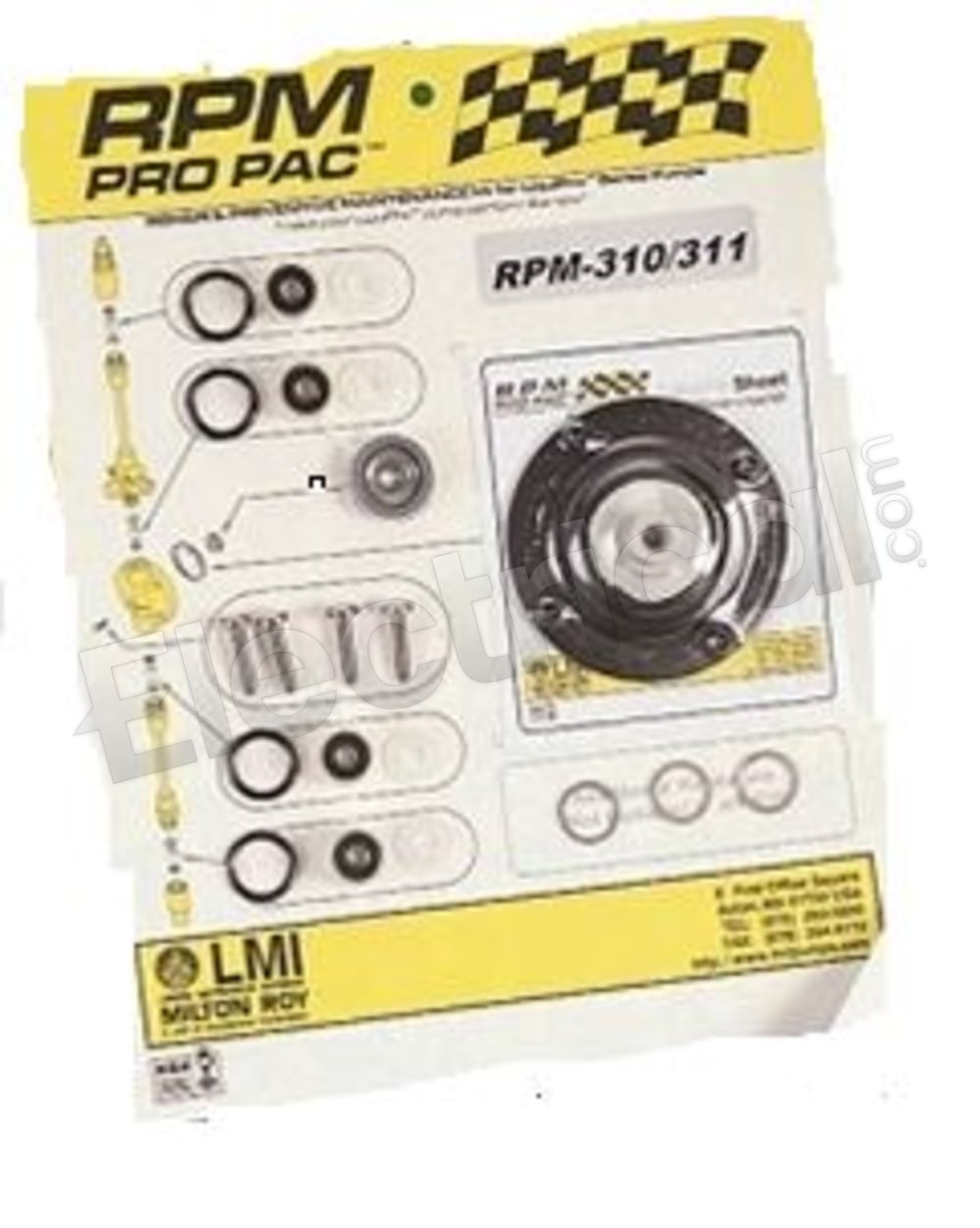 SP-76PB Lmi Liquid Metronics Pump Repair Kit Pump