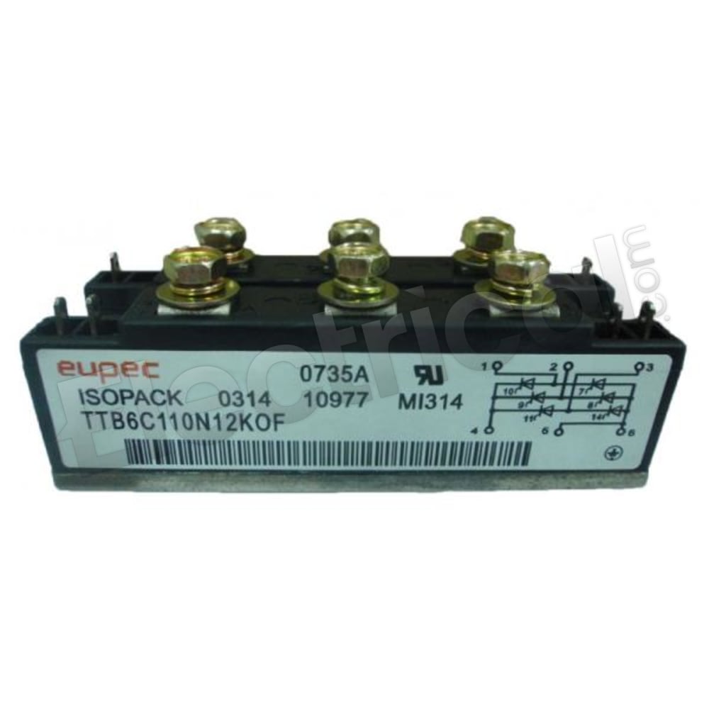TTB6C110N12KOF Infineon Bridge Rectifier Semiconductor