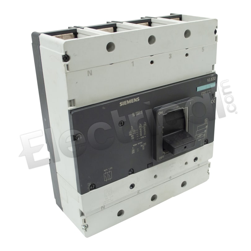 VL630-4P-500A | Siemens Molded Case Circuit Breaker